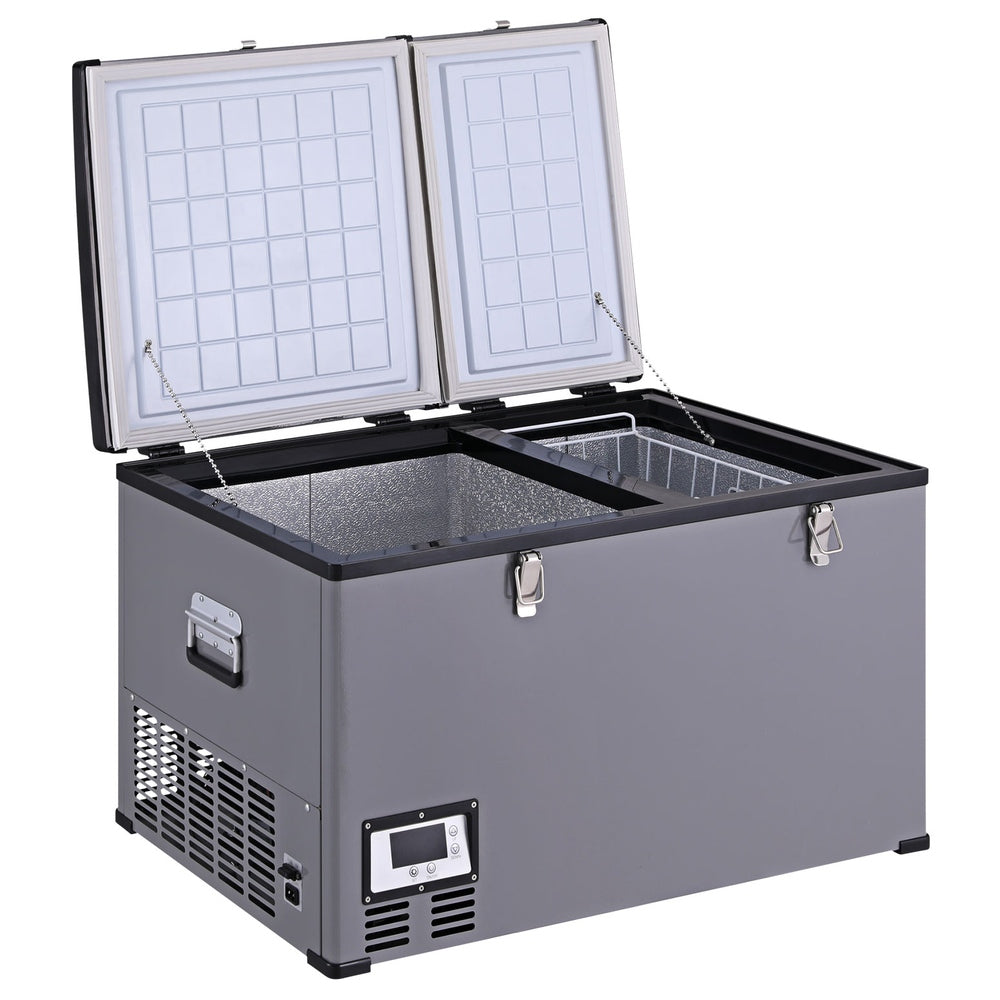 Glacio Camping Fridge 100L Portable Bar Fridges Freezer 12V/24V/240V ...