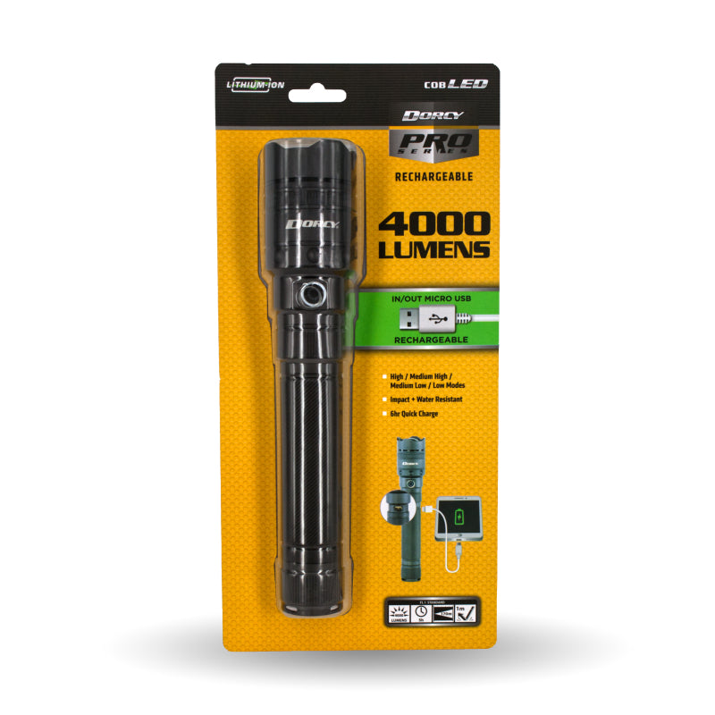 DORCY 4000 Lumens Flashlight - Premium Camping Gear for Australian ...