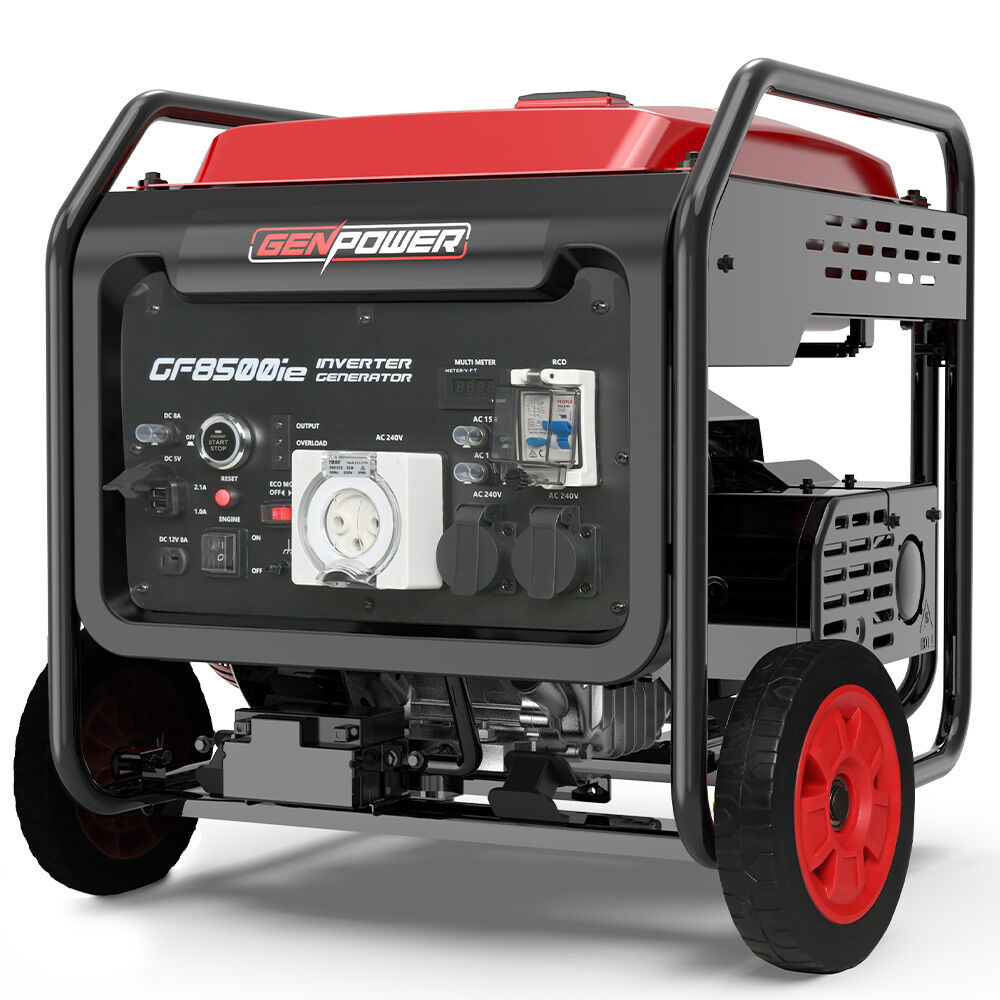 GENPOWER 8.5kW Peak 7.2kw Open Frame Inverter Generator, Push-Button ...