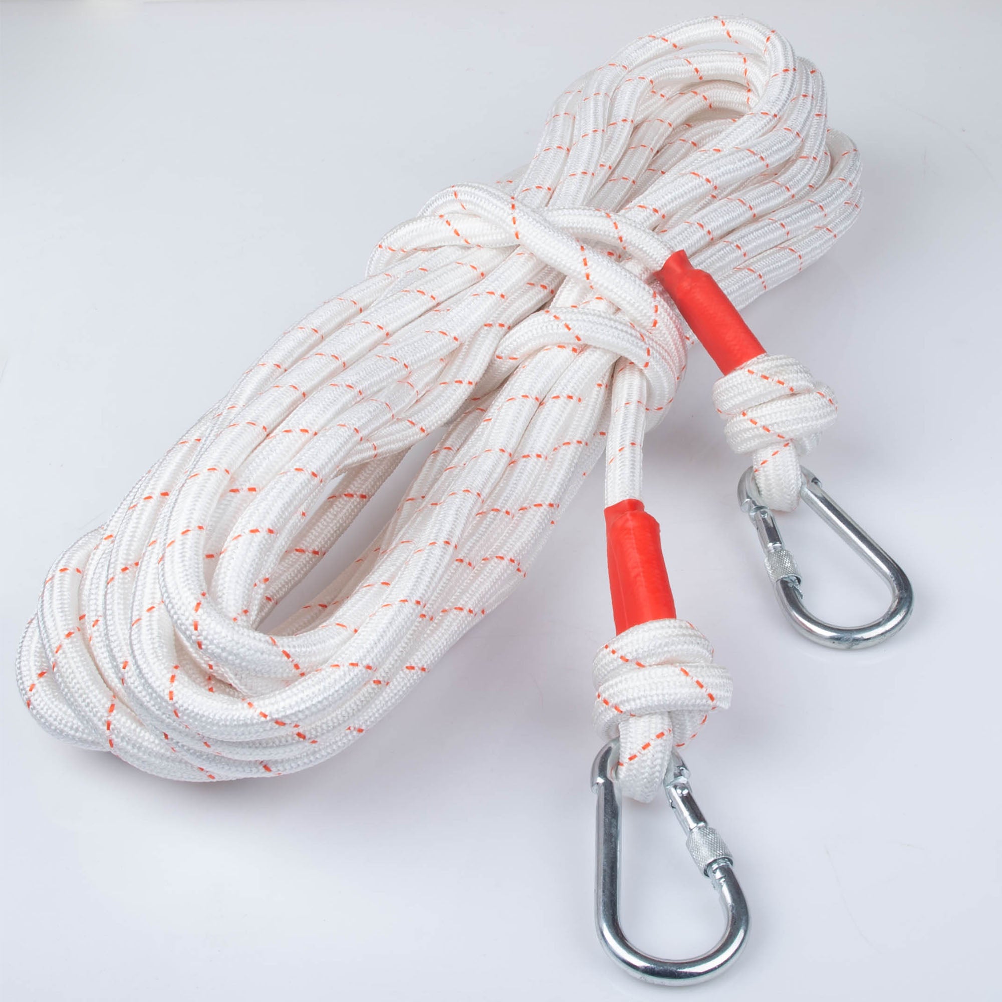 16mm 20m Safety Climbing Rope Nylon Rock Static Outdoor Boat Anchor ...