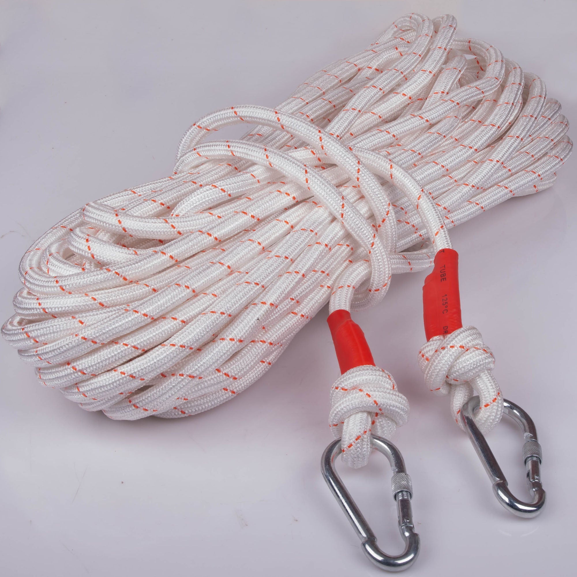 16mm 30m Safety Climbing Rope Nylon Rock Static Outdoor Boat Anchor ...