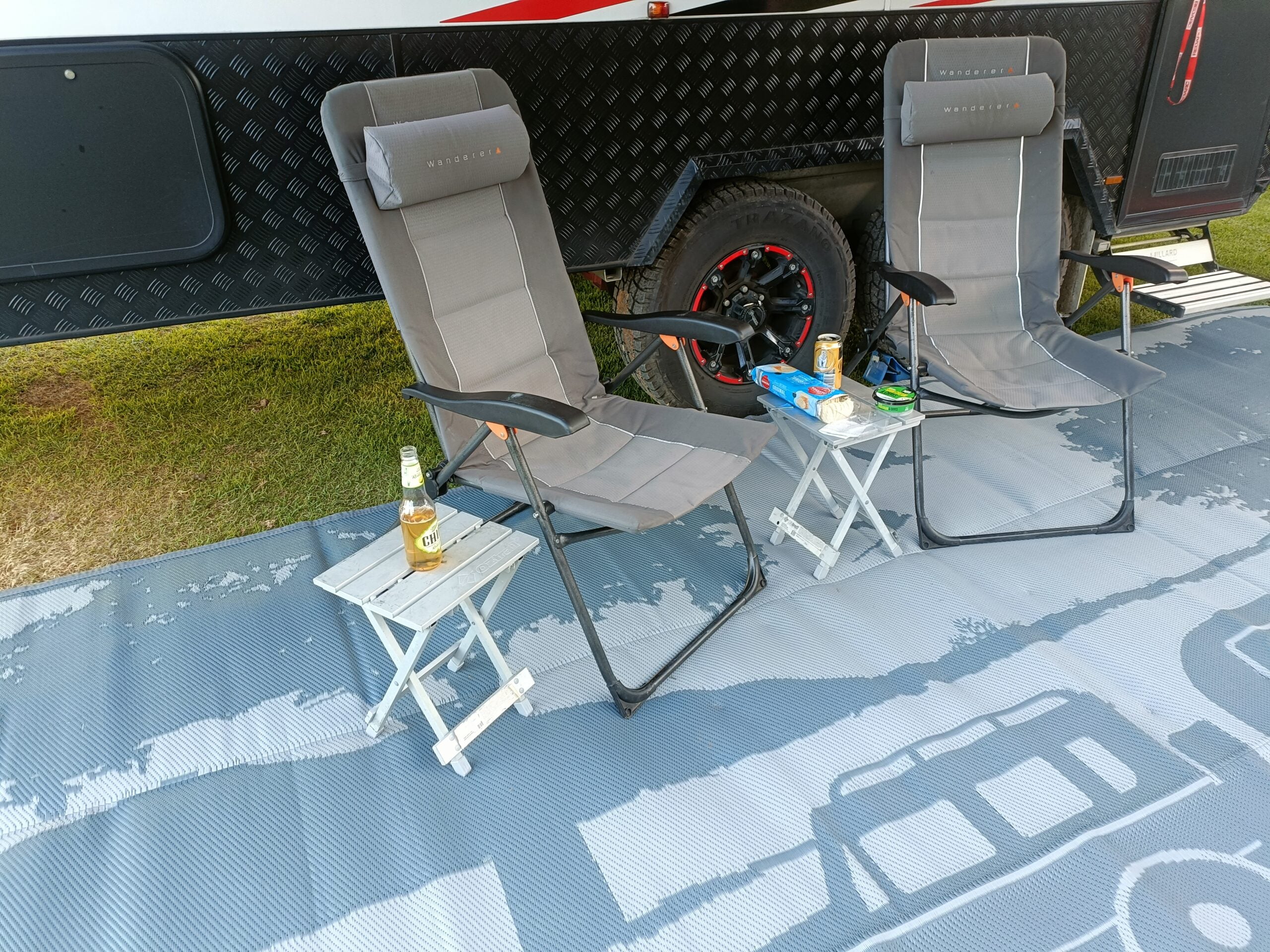 Caravan Camping 4m x 2.14m recycled mat - Premium Camping Gear for ...