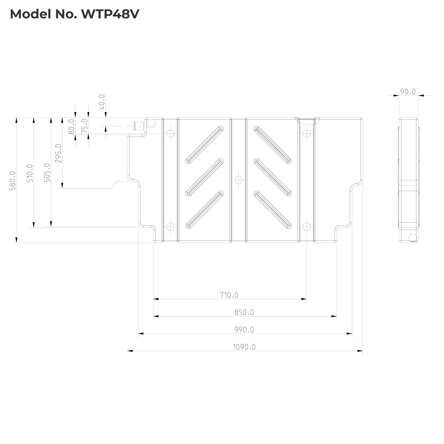42 Litre Poly Water Tank Vertical With Cut-Outs - Premium Camping Gear ...