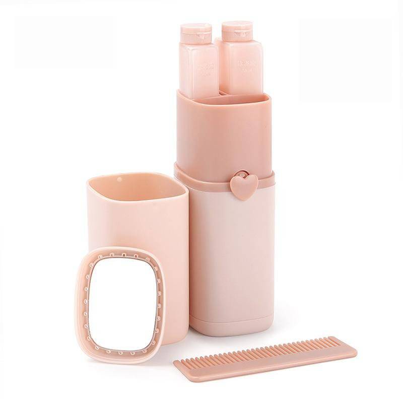 Portable Toothbrush Holder Tooth Mug Toothpaste Cup Bath Travel Box ...