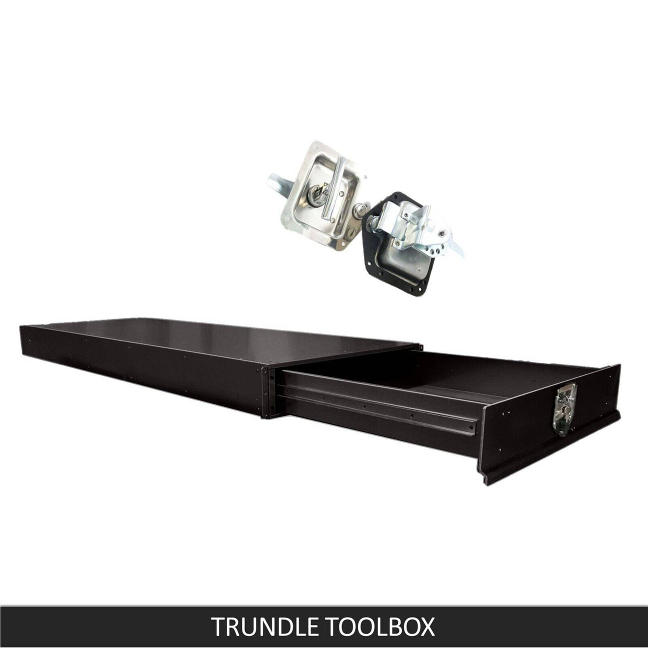 Under Tray Body Tool Box Trundle Drawer 1500 Long UTE Truck ToolBox ...
