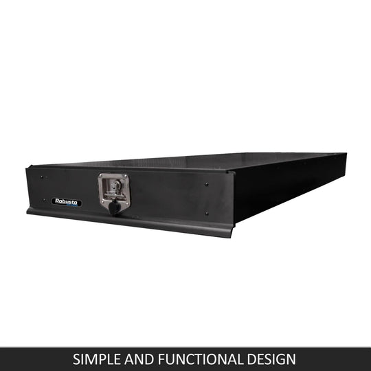 Under Tray Body Tool Box Trundle Drawer 1500 Long UTE Truck ToolBox ...