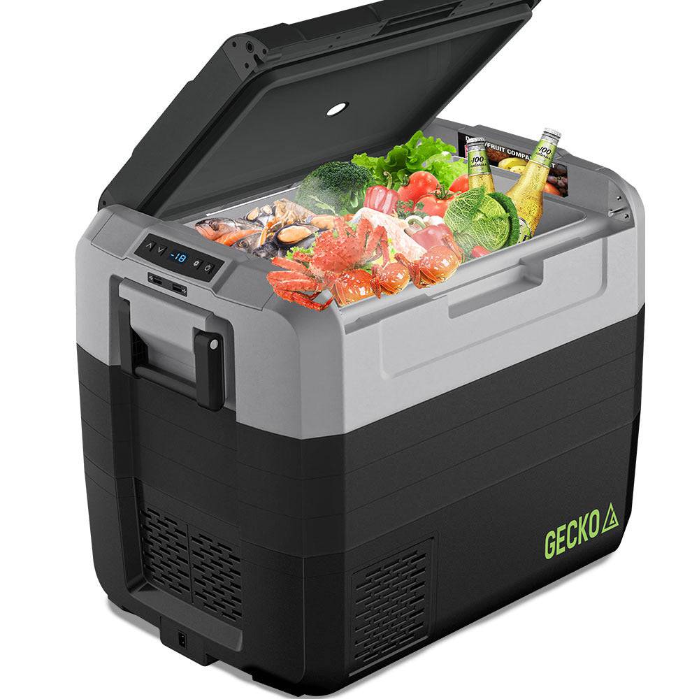 Gecko 65L Portable Fridge Freezer 12V/24V/240V for Camping, Car ...