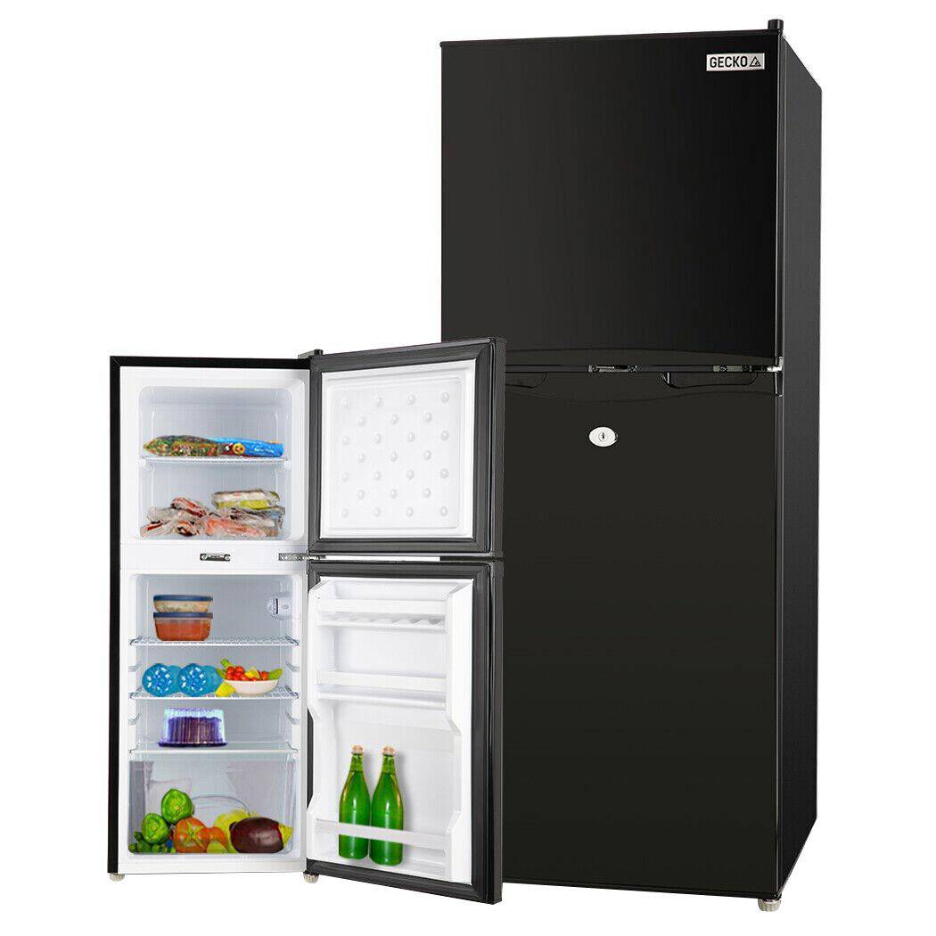 GECKO 125L Portable Fridge Freezer Camping Motorhome Caravan Upright ...
