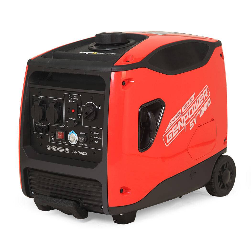 GENPOWER Inverter Generator 4500W Peak Pure Sine Portable Camping ...