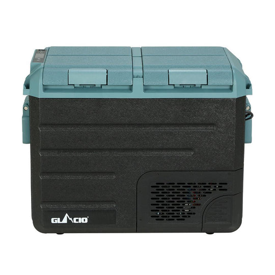 Glacio 50L Portable Fridge Freezer 12V/24V/240V Caravan (PFN-E-CLXL-L ...