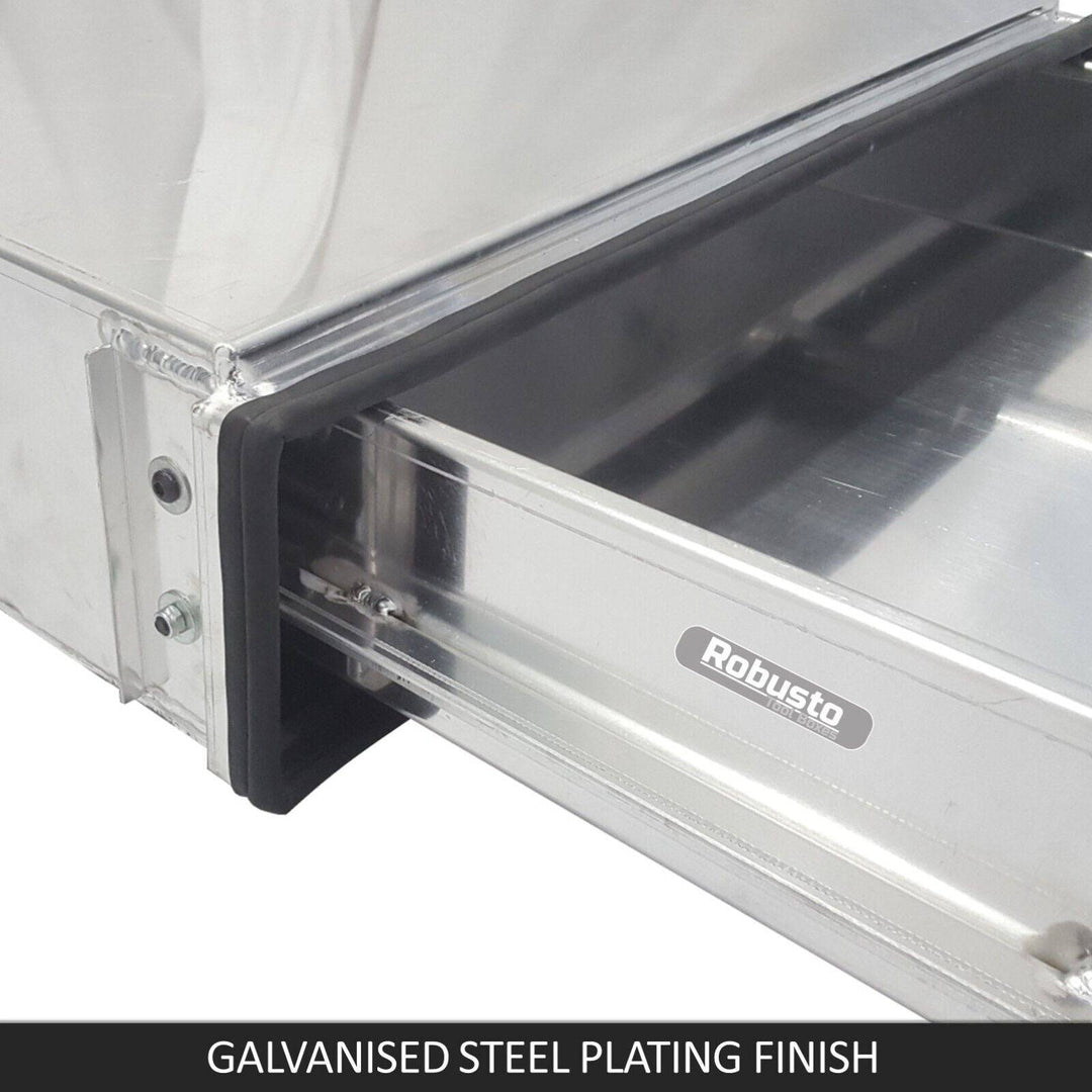 Under Tray Tool Box Trundle Drawer 1500 mm UTE Drawer Dual Extra Cab ...
