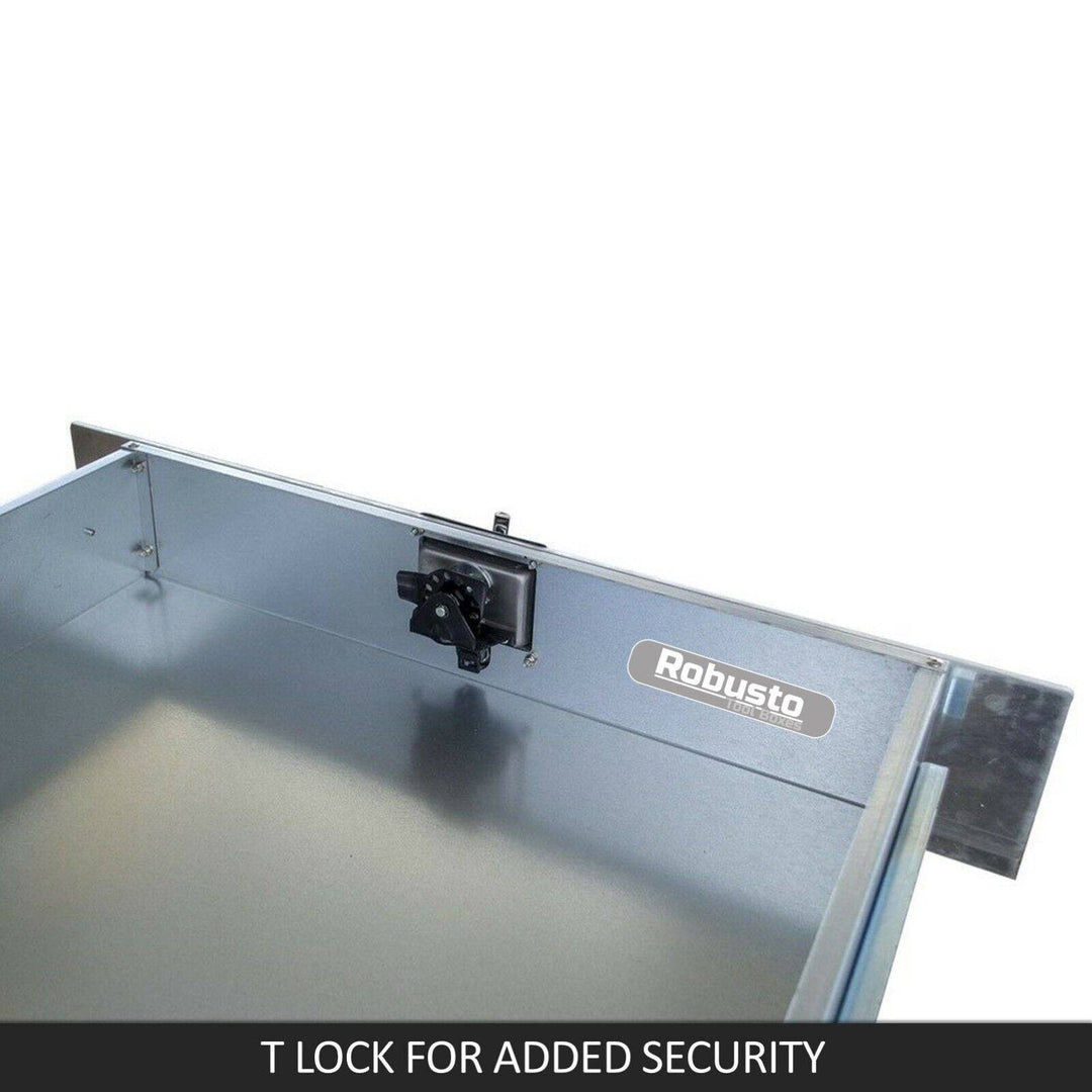 Under Tray Tool Box Trundle Drawer 1500 mm UTE Drawer Dual Extra Cab ...