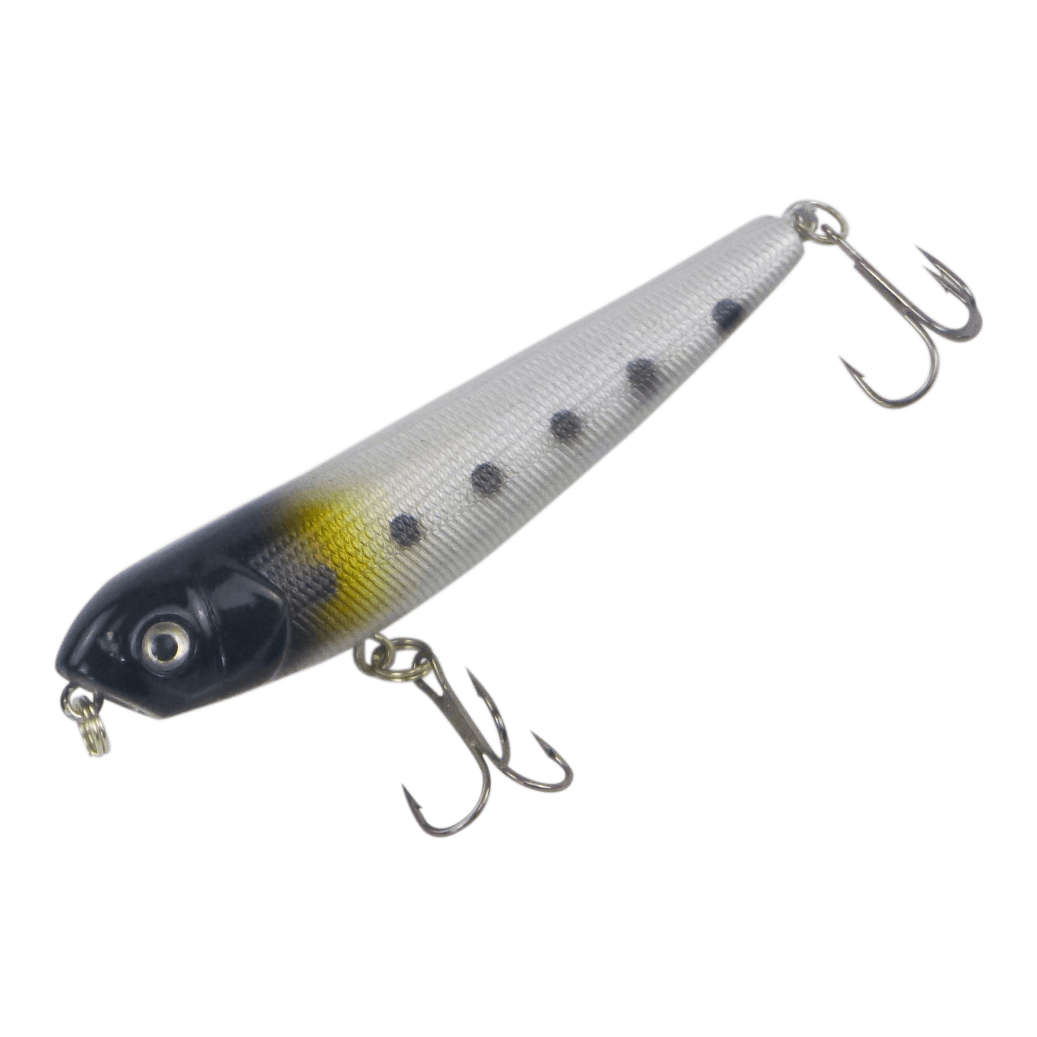 Toppu Mizzu Walking Dog, 85mm, Spotted Minnow | Camping Australia