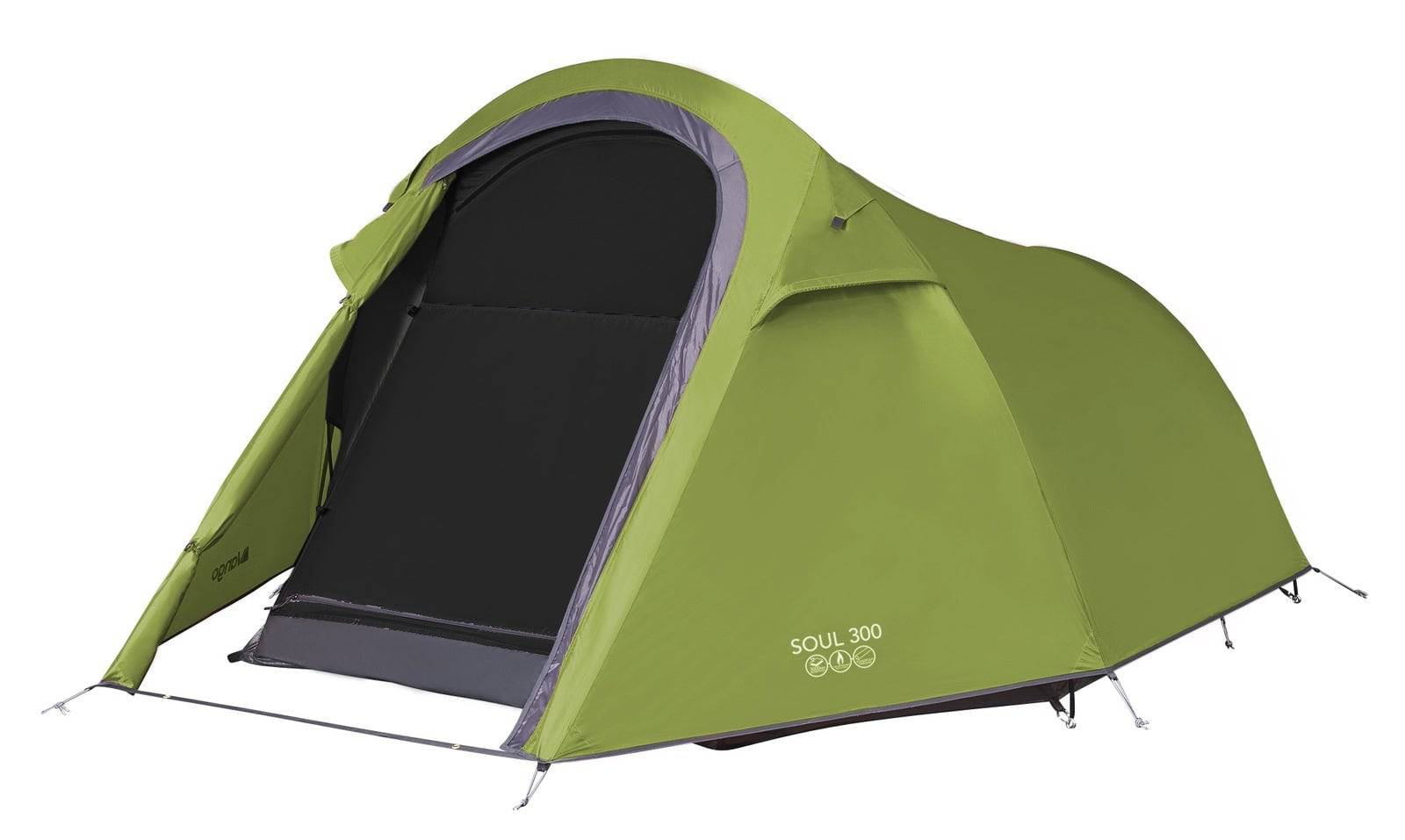 3 Person Camping & Hiking Tent - Soul 300 Tent - 2.88kg by Vango ...