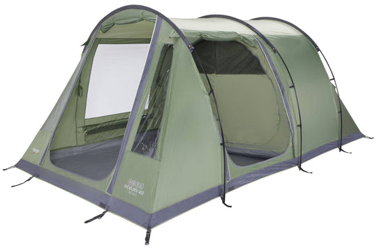 4 Person Camping & Touring Tent - Woburn 400 Tent with Footprint by ...