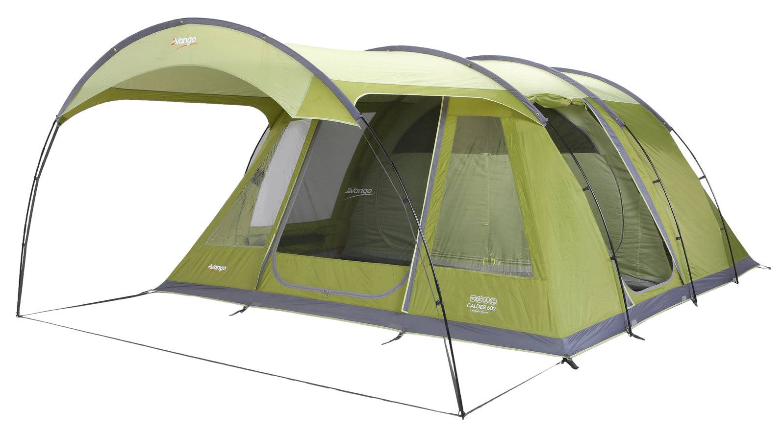6 Person Camping & Touring Tent - Calder 600 - 18.40kg by Vango ...